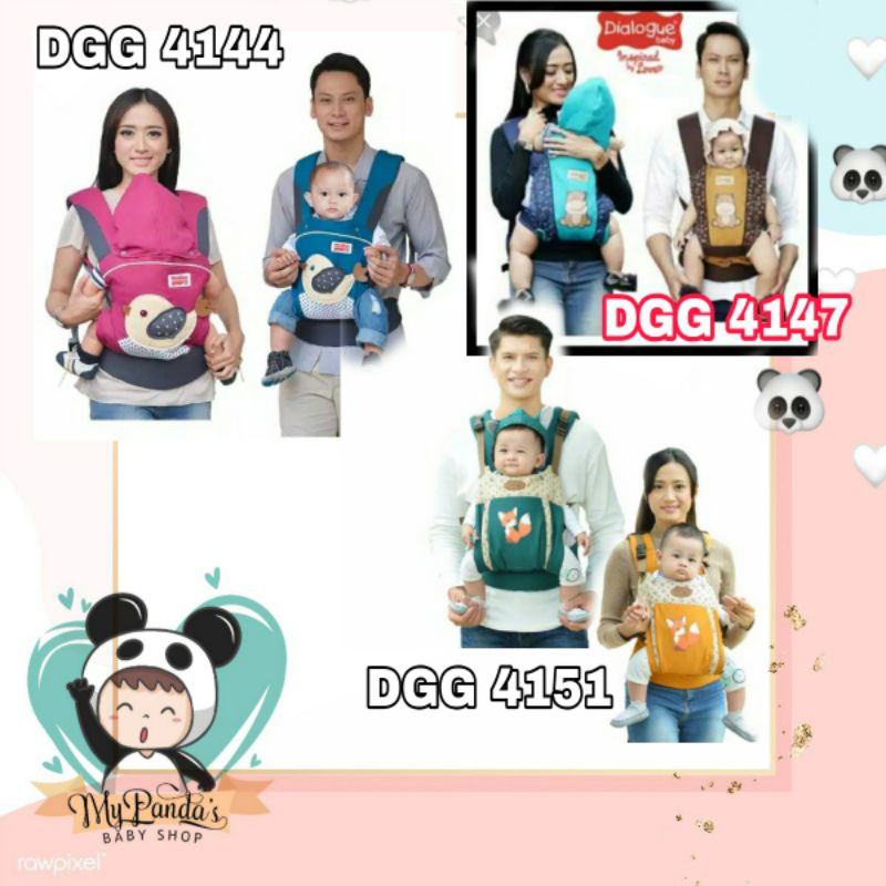 Dialogue Hipseat Baby Front Carrier Ergo Front Carrier | Shopee Thailand