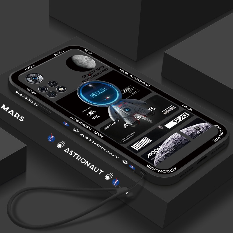 Nasa ปลอก POCO X4 GT F3 X3 F4 F4 M4 Pro 4G M4 5G M3 Space Planet Tide ...