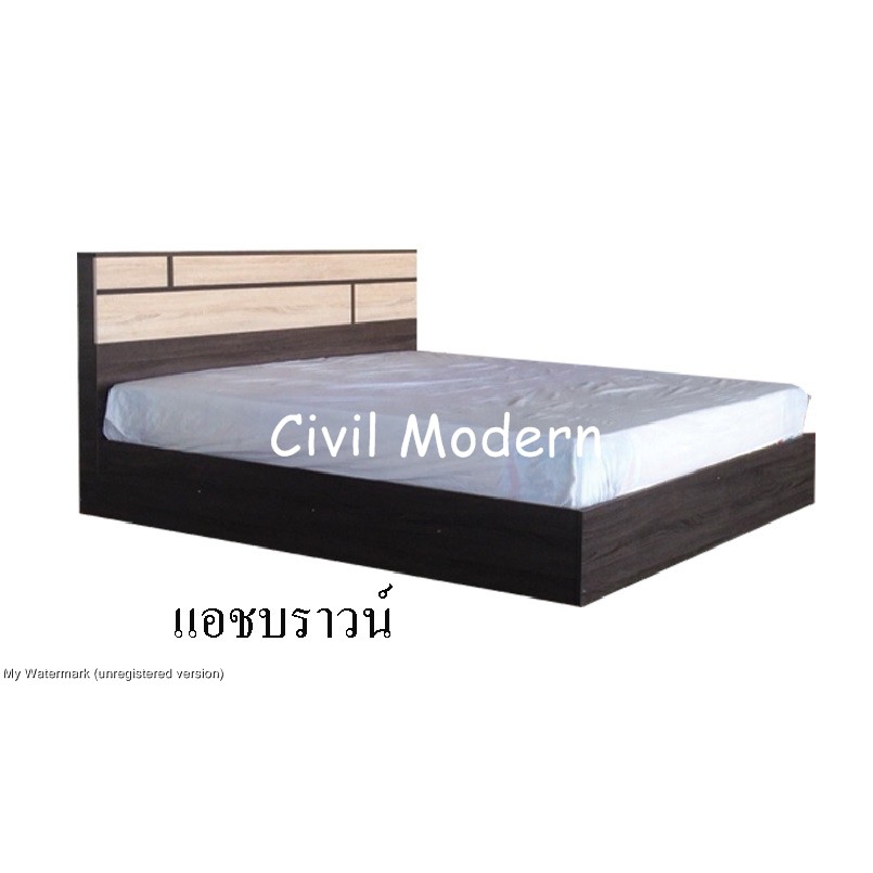เตียงเดี่ยว 5 ฟุต Bd07 5 ไม่รวมที่นอน Civil Modern Shopee Thailand