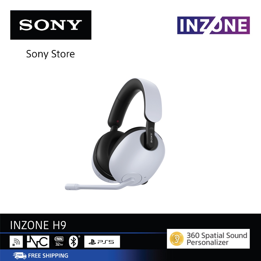 Sony WH-G900N INZONE H9 ชุดหูฟังตัดเสียงรบกวนแบบไร้สายสำหรับเล่นเกม | Shopee Thailand
