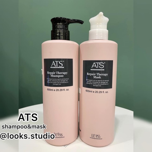 ATS Repair Therapy Shampoo มอบเส้นผมนุ่มสลวย จัดทรงง่าย 600 ml ...