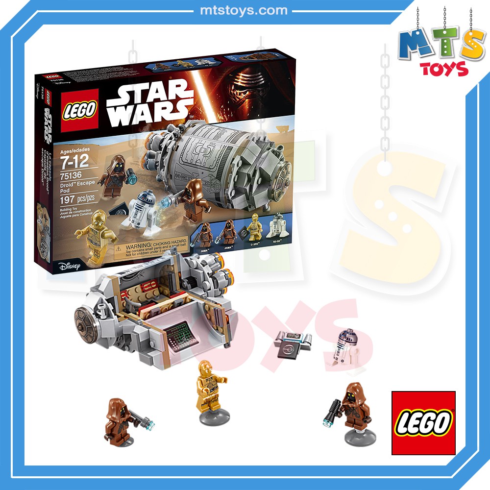 **MTS Toys**เลโก้เเท้ Lego 75136 Star Wars : Droid Escape Pod | Shopee ...