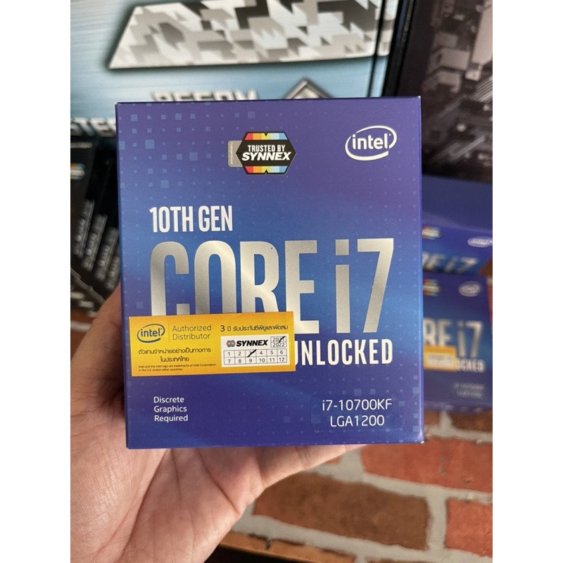 CPU INTEL CORE I7 - 10700KF LGA 1200 (ORIGINAL) NO CPU COOLER | Shopee ...