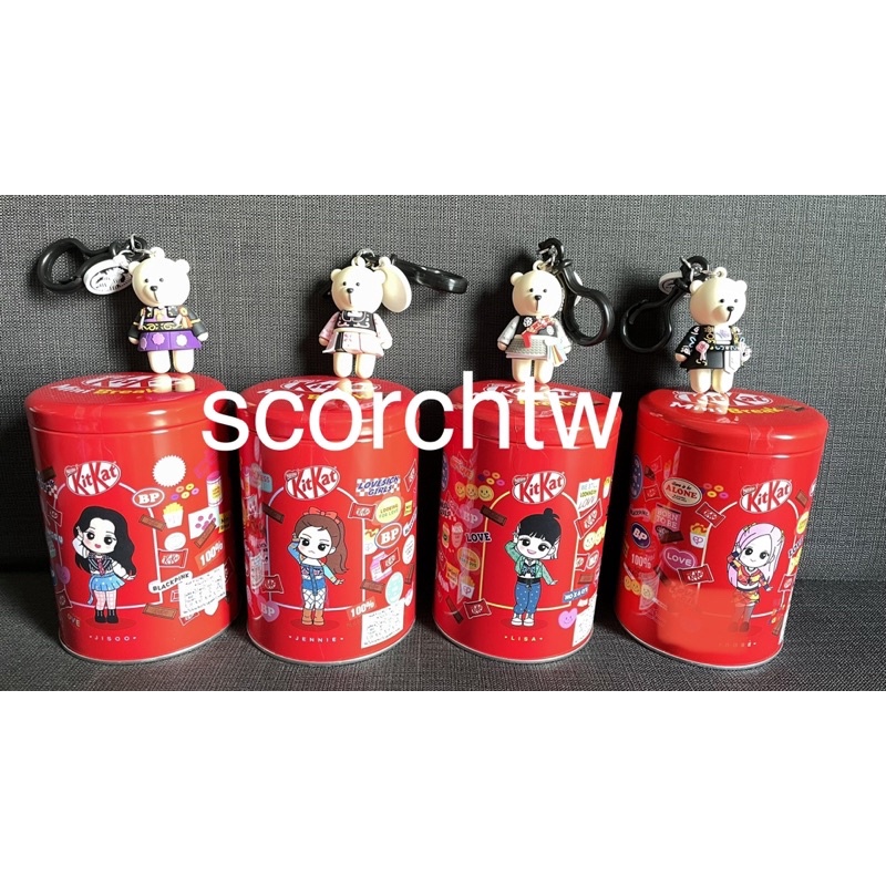 Kitkat x BLACKPINK ช็อกโกแลตมินิ 2F ทินบ็อกซ์ (Jisoo,Lisa,Jennie,Rosé ...