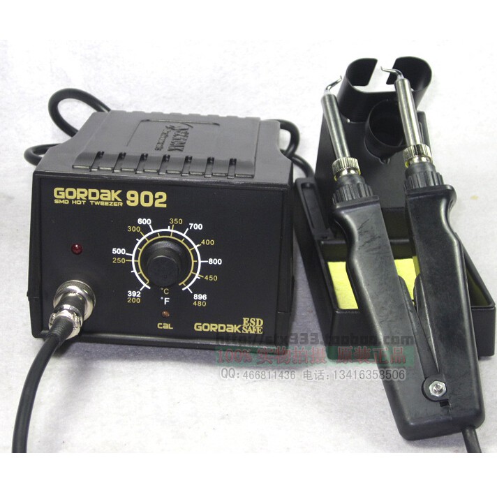 ชุดหัวแร้งปรับอุณภูมิ GORDAK 902 ESD,SMD หัวแร้งแบบปลายคู่ | Shopee Thailand