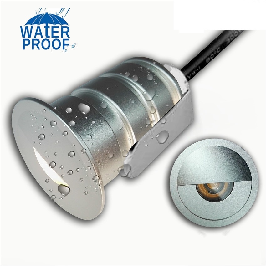 Inground Up light Aluminum In Silver, LED 12V-24V 1W 2700K, Size ...