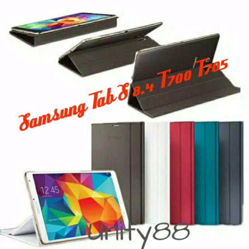 Samsung Galaxy Tab S 8.4 T700 T705 Tablet Cover Book Cover Standing ...