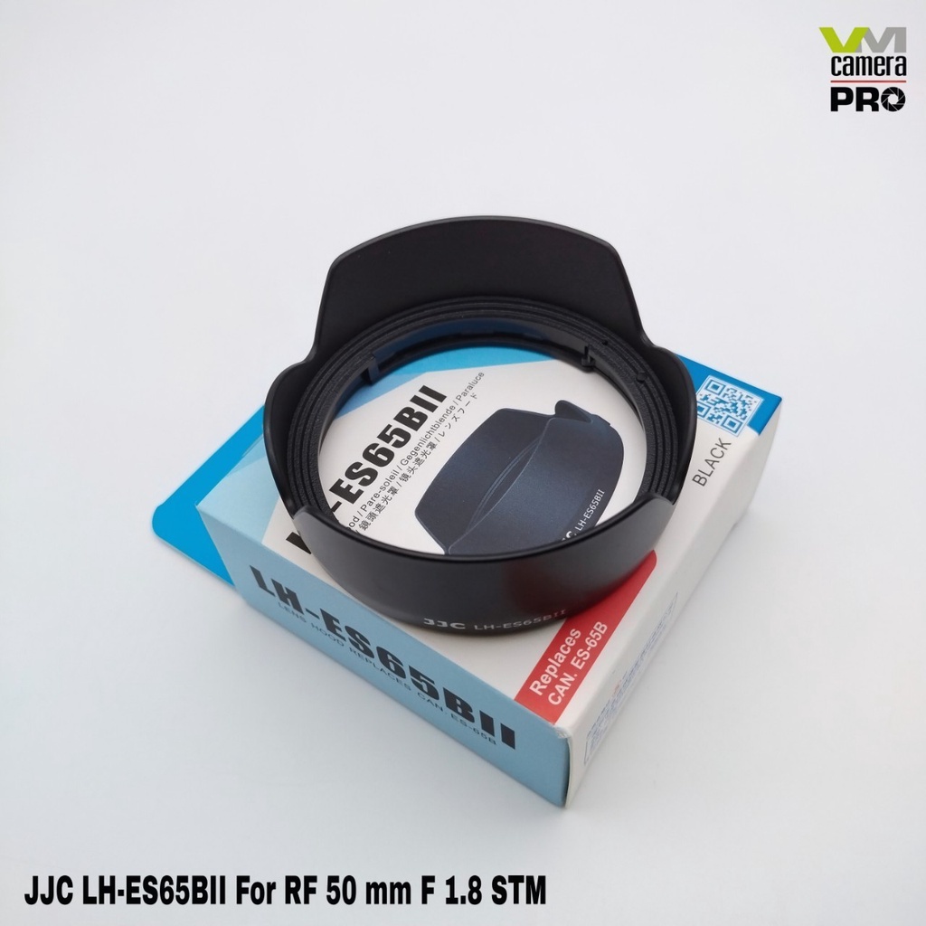 ฮูดเลนส์ JJC LH-ES65B II For Canon RF 50 mm F/1.8 STM กลีบดอกไม้ (สินค้าพร้อมส่ง) | Shopee Thailand
