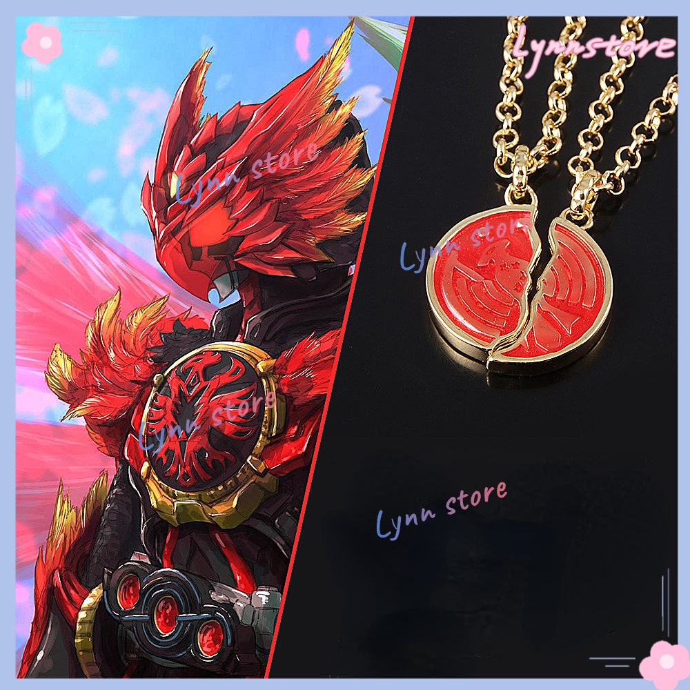 เครื่องประดับ สร้อยคอ จี้การ์ตูนอนิเมะ Kamen Rider OOO Ankh's Broken ...