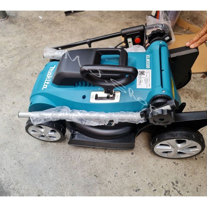 รถเข็นตัดหญ้าไฟฟ้า MAKITA ELM 3320 ขนาด 330มม (13") เสียงเบา, น้ำหนัก ...
