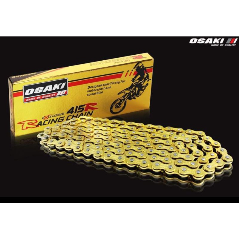 โซ่ 415 420 Osaki Racing Chain เกรดแข่งขัน | Shopee Thailand