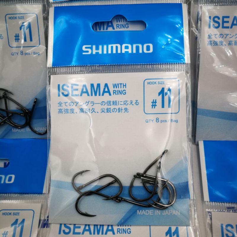 ีตัวเบ็ดชิมาโน่แท้ ISEAMA WITH RINGแบรนด์ SHIMANO. ของแท้ผลิต ประเทศญี่ปุ่น | Shopee Thailand