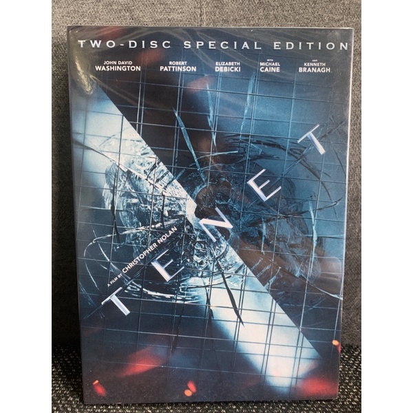 Tenet 2 Disc Special Edition เทเน็ท DVD ปกสวม มีหลายภาษา | Shopee Thailand