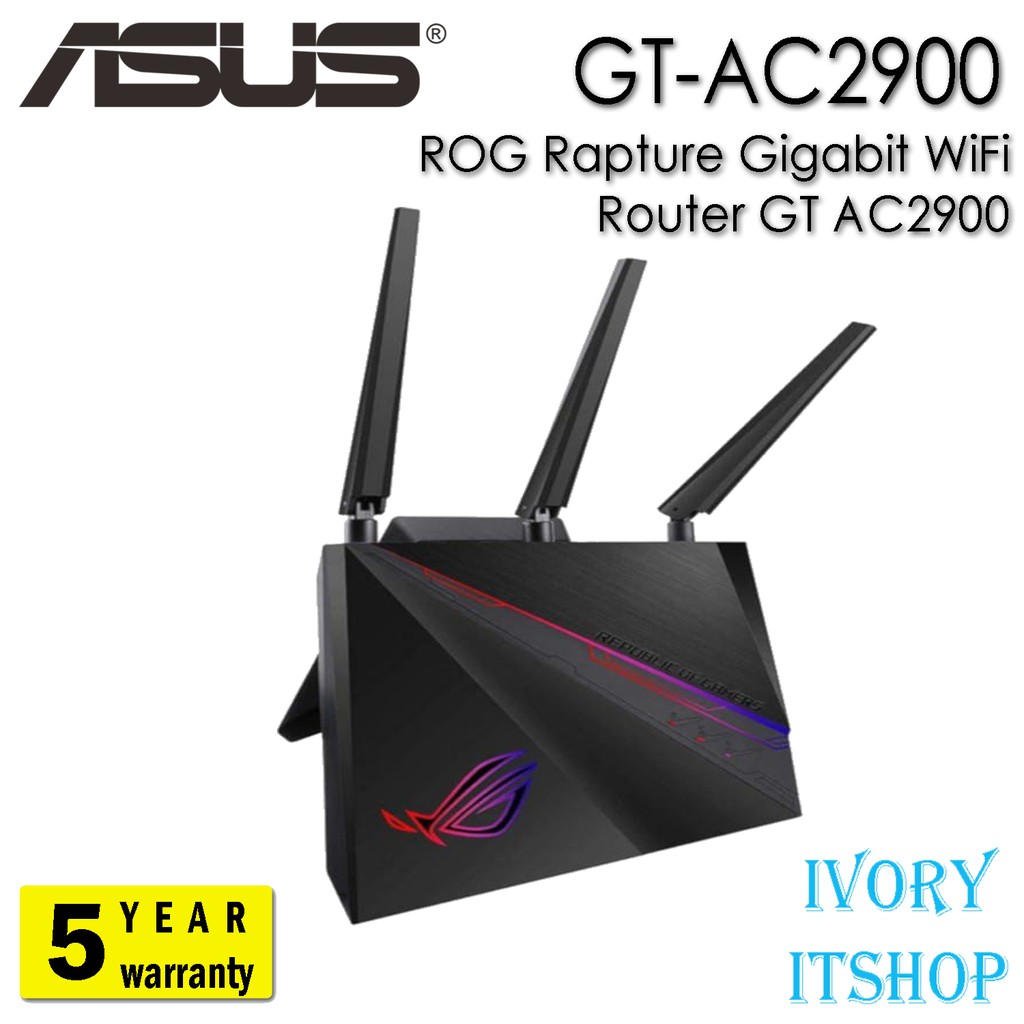 ASUS GT-AC2900 ROG Rapture Gigabit WiFi Router GT AC2900 /ivoryitshop ...