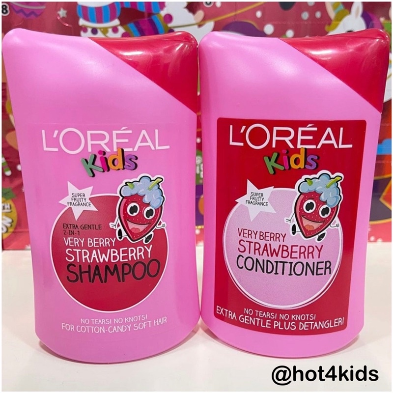 l’oreal kids shampoo,conditioner 250 ml ครีมนวดผมเด็ก loreal 💰จ่ายปลาย ...