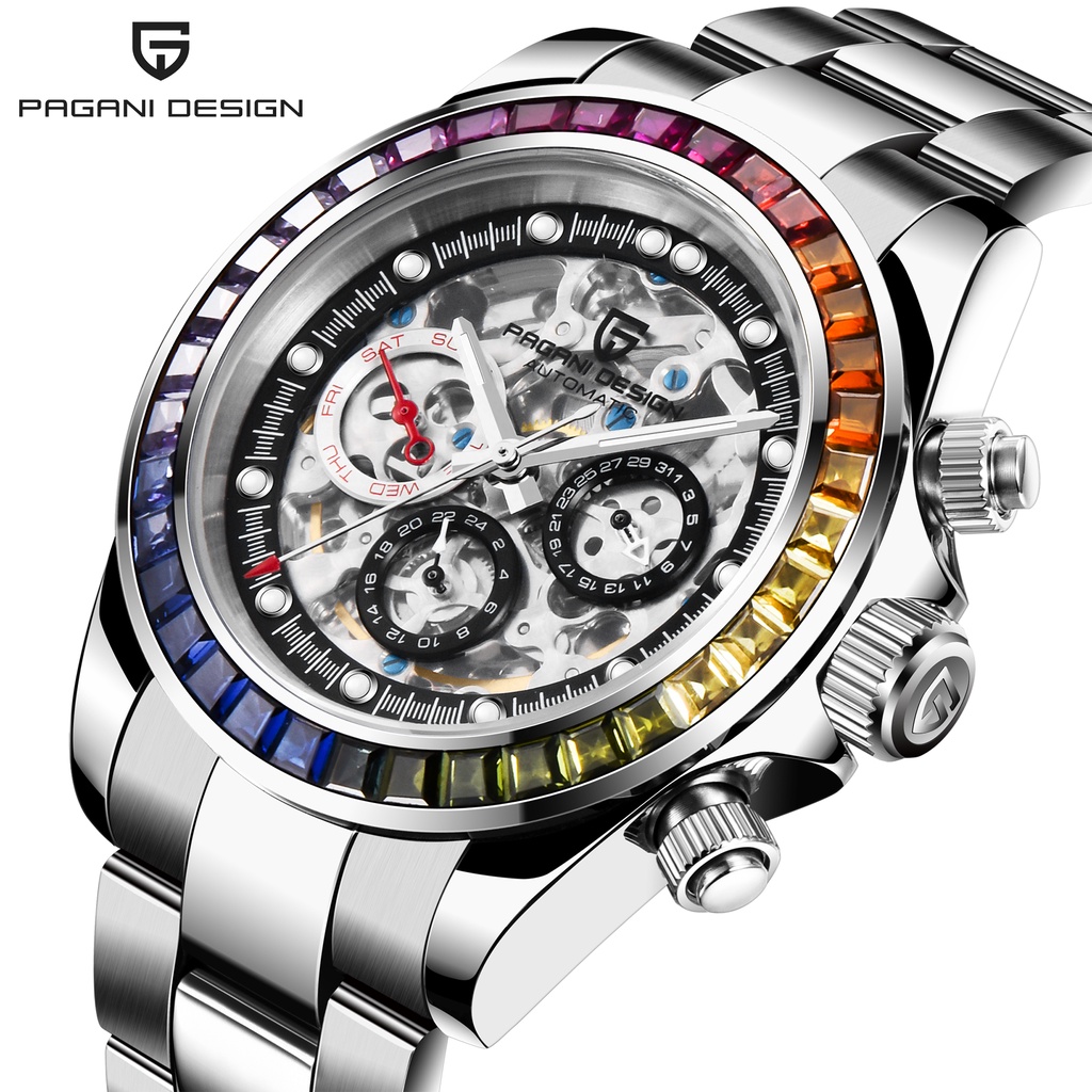 Pagani DESIGN นาฬิกาข้อมือแฟชั่น หรูหรา กันน้ํา สําหรับผู้ชาย PD1653 | Shopee Thailand