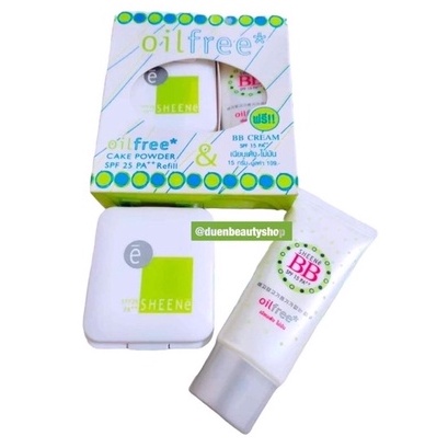 (แป้ง 8g + BB 15g ) ชีเน่ เอ็กซ์ตร้า แป้งกันน้ำ คุมมัน กันแดด ปกปิดดี แป้งชีเน่ แถม BB cream ...