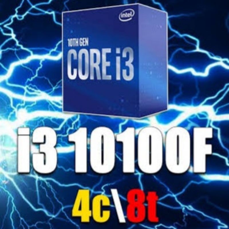 รับ329coins!! ใส่โค้ด SPCCBRUFG6 ×× CPU (ซีพียู) INTEL Socket 1200 CORE i3-10100F 3.6GHz 4Core ...