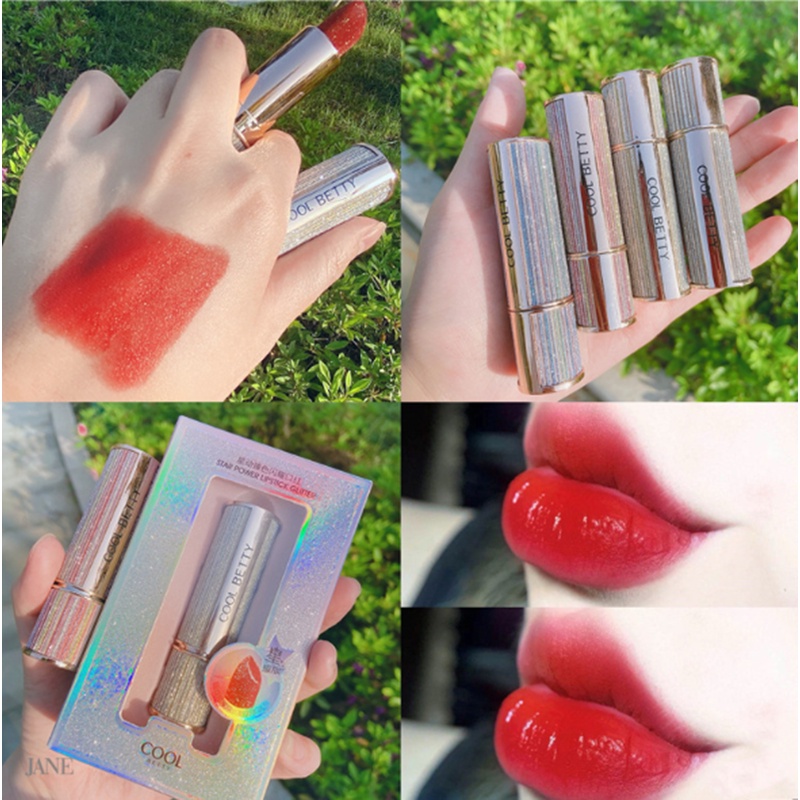 No.23077 Cool Betty Star Power Lipstick Glitter คลู เบ็ตตี้ สตาร์ ...