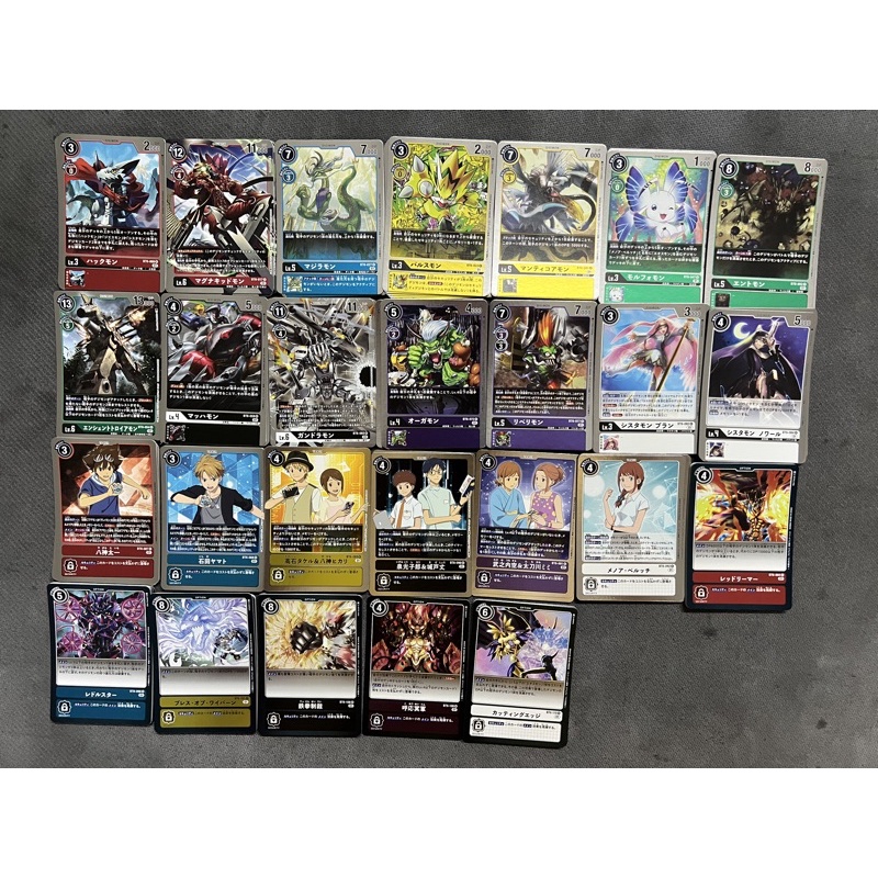 DIGIMON CARD GAME แยกใบ ภาษาญี่ปุ่น BT6 ระดับ R | Shopee Thailand