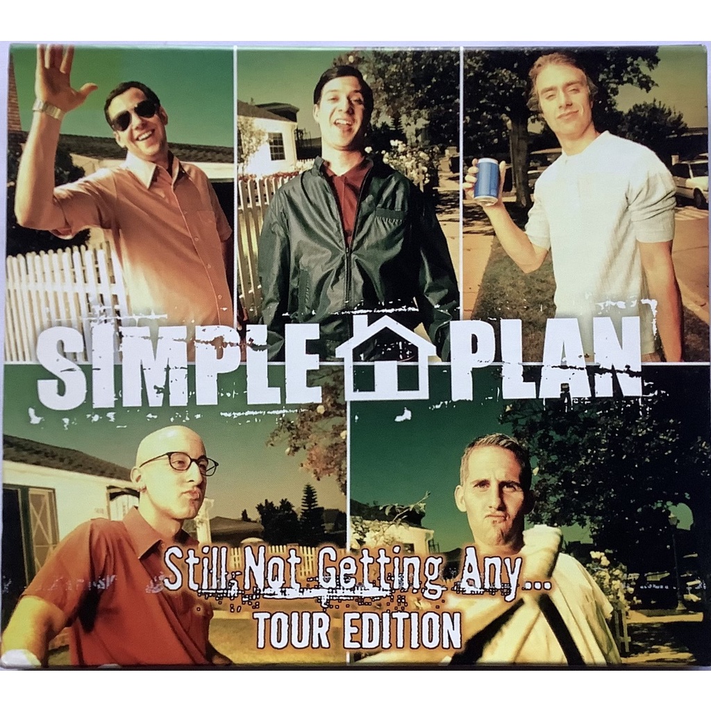 CD + VCD ซีดีเพลง + VCD Simple Plan Still Not Getting Any Tour Edition ...