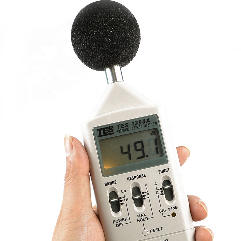 TES-1350A Sound Level Meter เครื่องวัดระดับเสียง 35-130 dB ความละเอียด ...