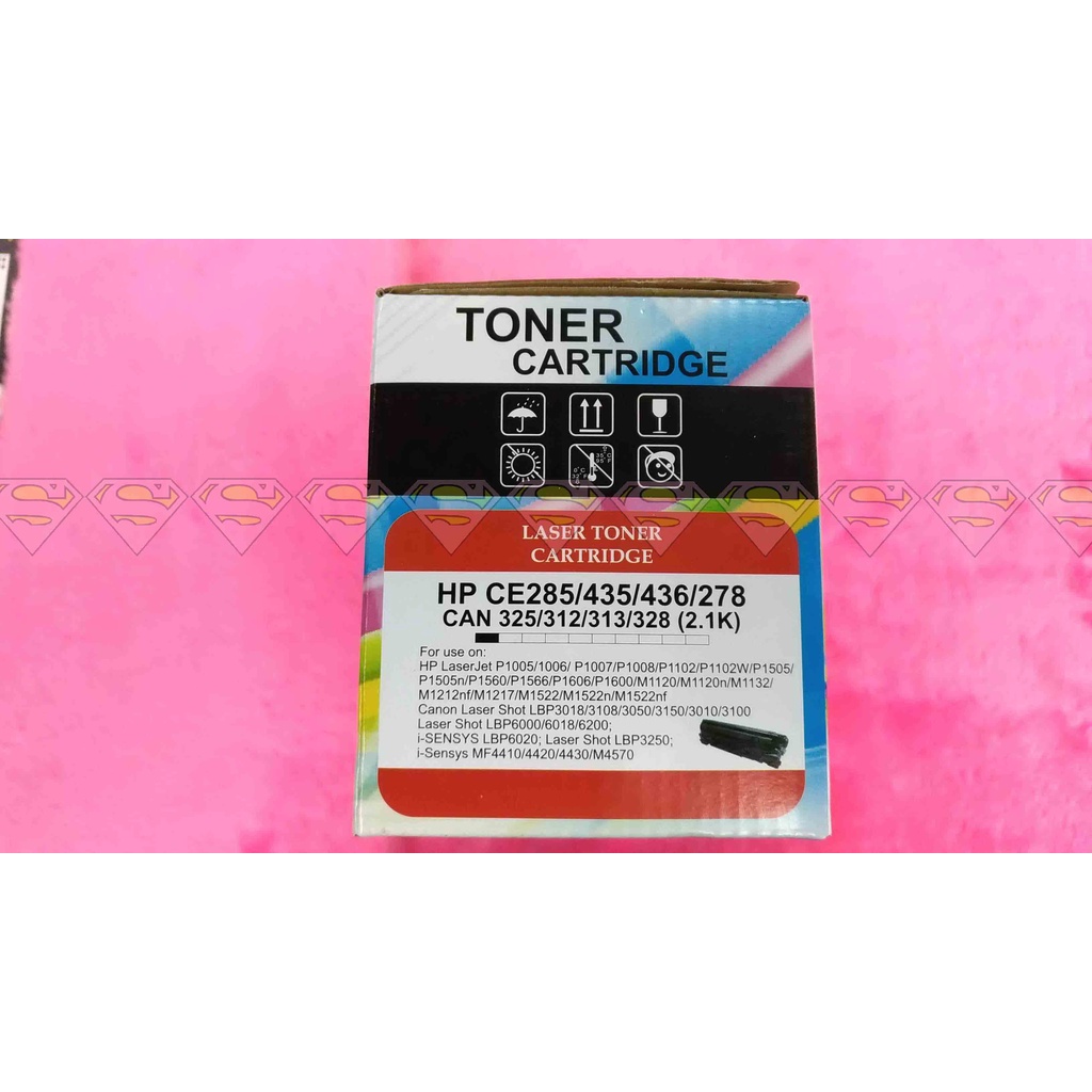 CANON TONER 325 / HP 85A สีดำ BLACK CARTRIDGE หมึกเทียบเท่า | Shopee ...