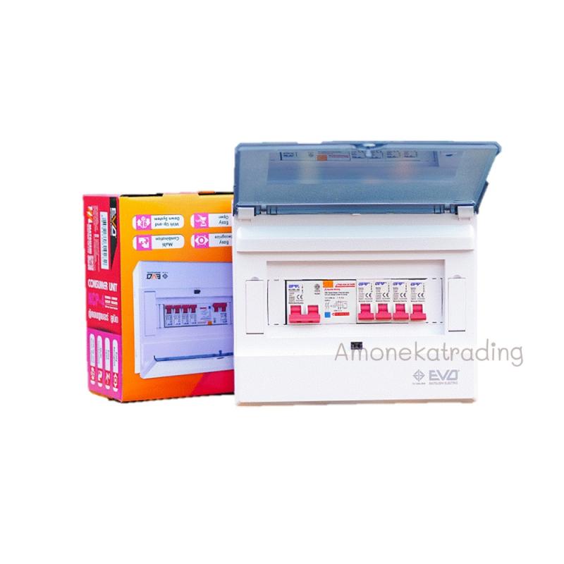 ตู้NCP-4 Consumer Unit + เบรกเกอร์กันดูด(2P-1ลูก)และลูกเซอร์กิต(1P-4ลูก) Brand NPV มอก. | Shopee ...