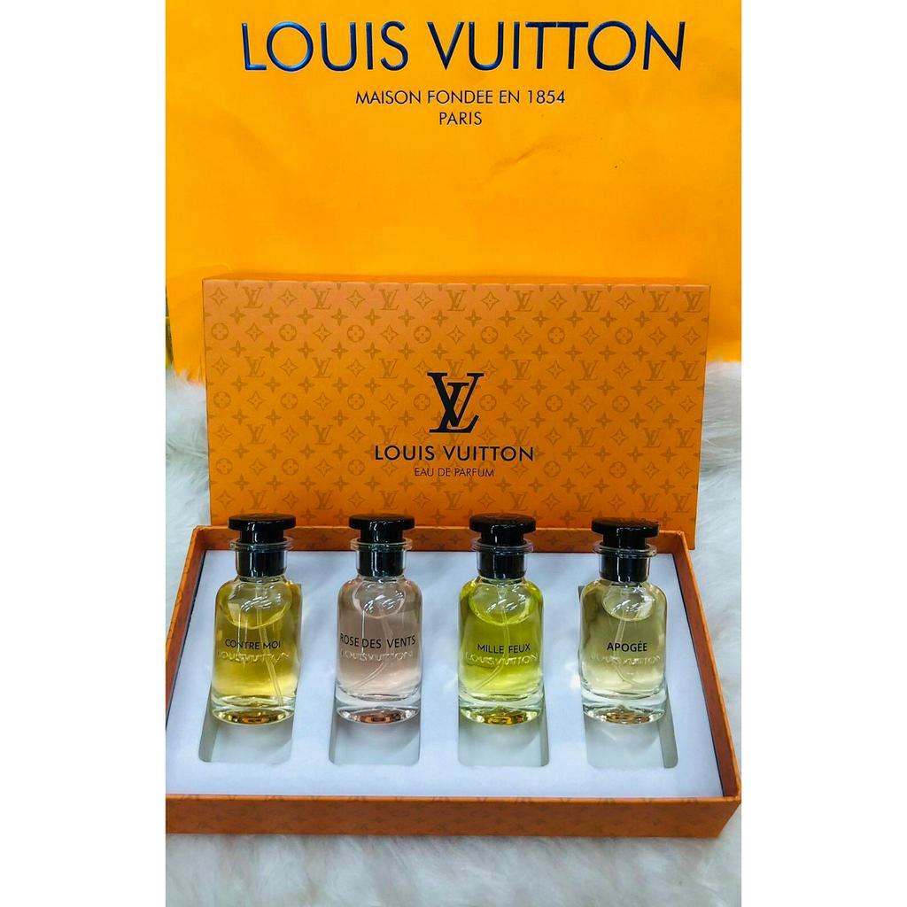 Set LV Perfume Miniature Rose des vents Contre moi Apogee Mille Feux ...