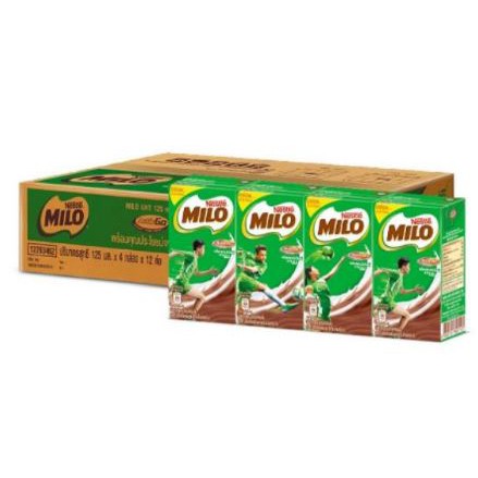 ไมโล ยูเอชที รสช็อคโกแลต ขนาด 110มล/กล่อง 48กล่อง/ลัง +++Milo UHT 110ml ...