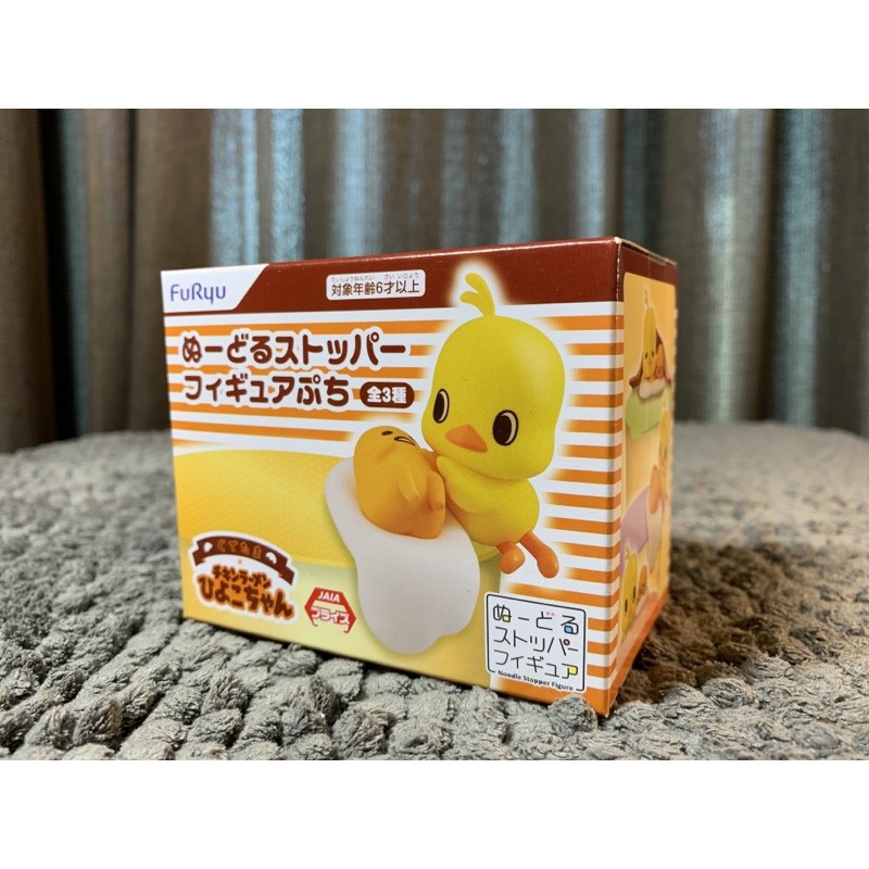 (งานแท้) Gudetama x Chicken Ramen Hiyoko-chan - Noodle Stopper Figure ...