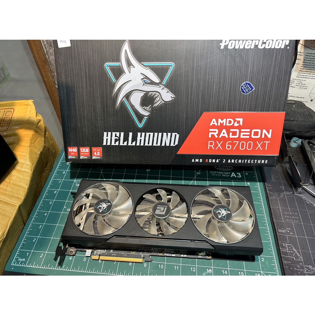 RX6700XT-12G DDR6 HELLHOUND | Shopee Thailand