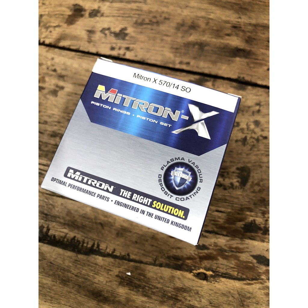 ลูกสูบไมตรอน-เอ็กซ์ ( ของแท้ ) หัวนูน ทรงแข่ง ขนาด57-66 ( สลัก14มิล ...