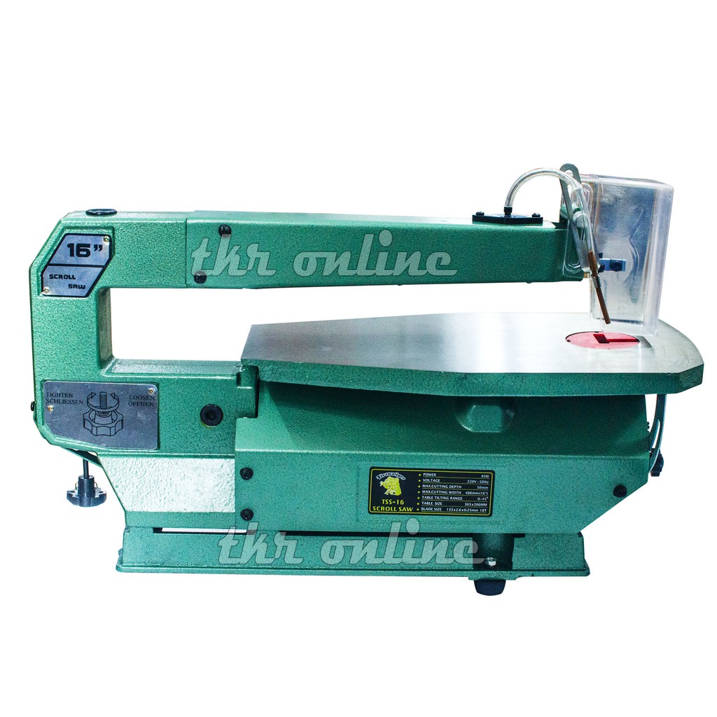 แท่นเลื่อยฉลุไฟฟ้า16นิ้ว TIGER รุ่นTSS-16 เลื่อยฉลุมาพร้อมตัวล็อค2แบบใน ...