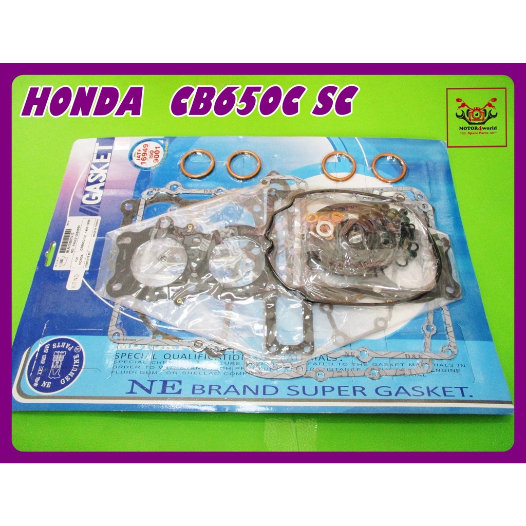 ENGINE GASKET COMPLETE SET Fit For HONDA CB650C SC // ปะเก็นเครื่อง ชุด ...