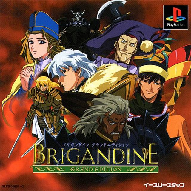 Brigandine Grand Edition ภาษาอังกฤษ (สำหรับเล่นบนเครื่อง PlayStation PS1 และ PS2 จำนวน 2 แผ่นไรท ...