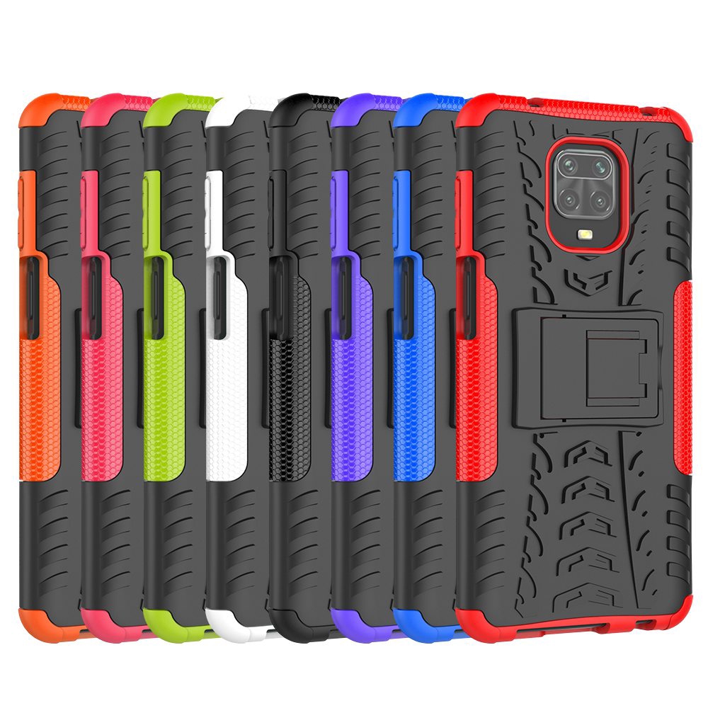 Redmi Note 9S เคสเกราะ กันกระแทก Redmi Note 9 Pro Max แข็ง PC นิ่ม TPU ...