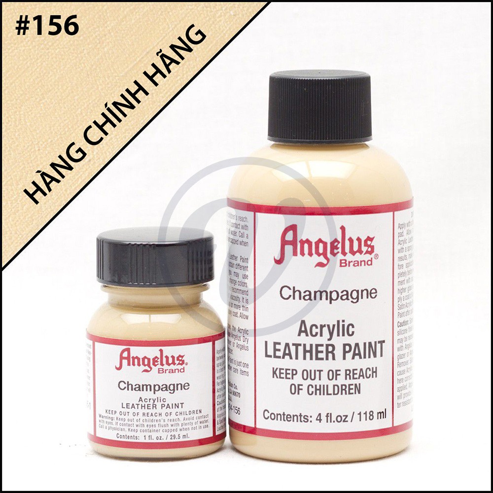 [ของแท้ - ไม่มีรายละเอียด] Champagne 156 - ANGELUS Leather Paint ...