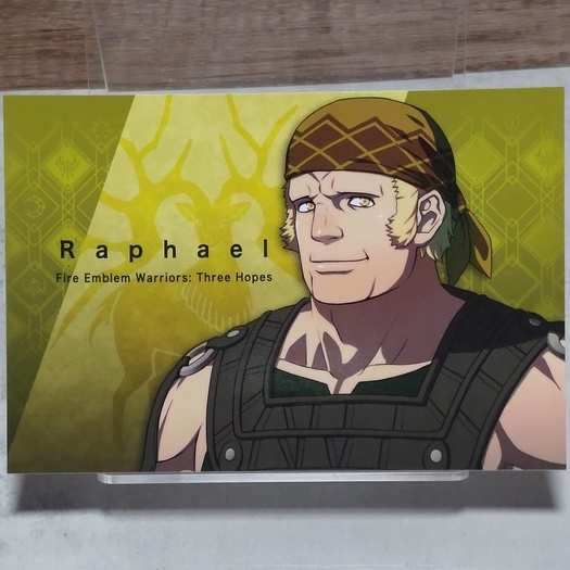 Fire Emblem: Three Hopes Post Card Raphael | Shopee Thailand