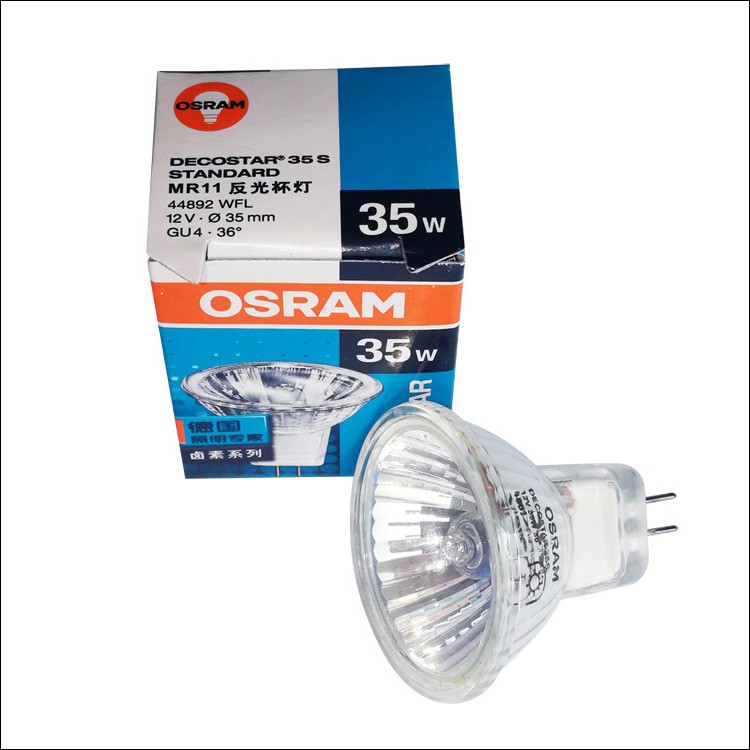 Osram Decostar หลอดไฟฮาโลเจนสะท้อนแสง 44892 MR11 GU4 35w 12v 36D หรี่ ... Osram Decostar หลอดไฟฮาโลเจนสะท้อนแสง 44892 MR11 GU4 35w 12v 36D หรี่ ...
