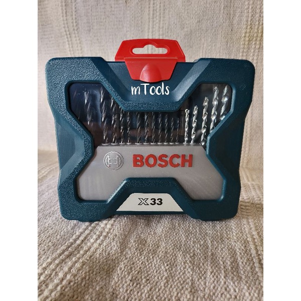 ชุดดอกไขควงและดอกสว่าน BOSCH X-Line 33 | Shopee Thailand