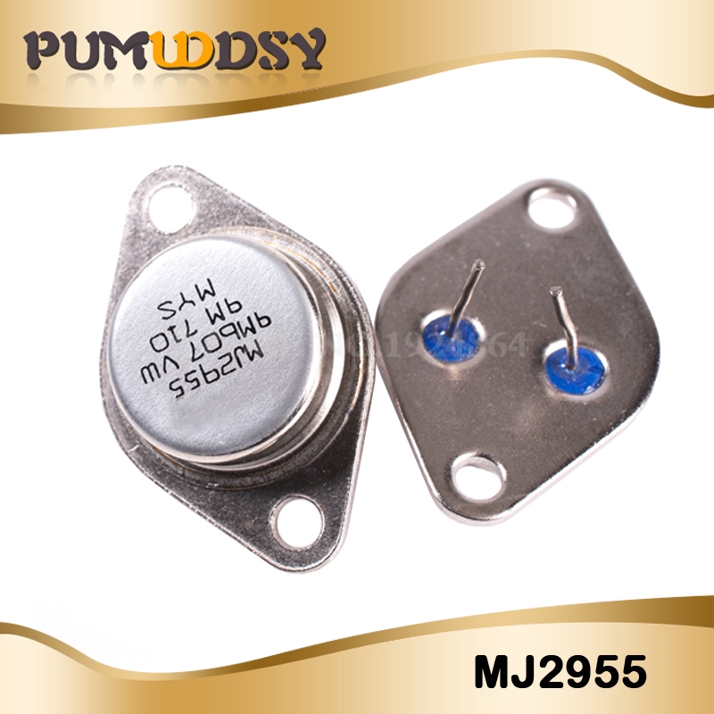 5 ชิ้น/ล็อตใหม่ MJ2955 TO-3 PNP 15A 60V 115W ทรานซิสเตอร์ IC | Shopee ...