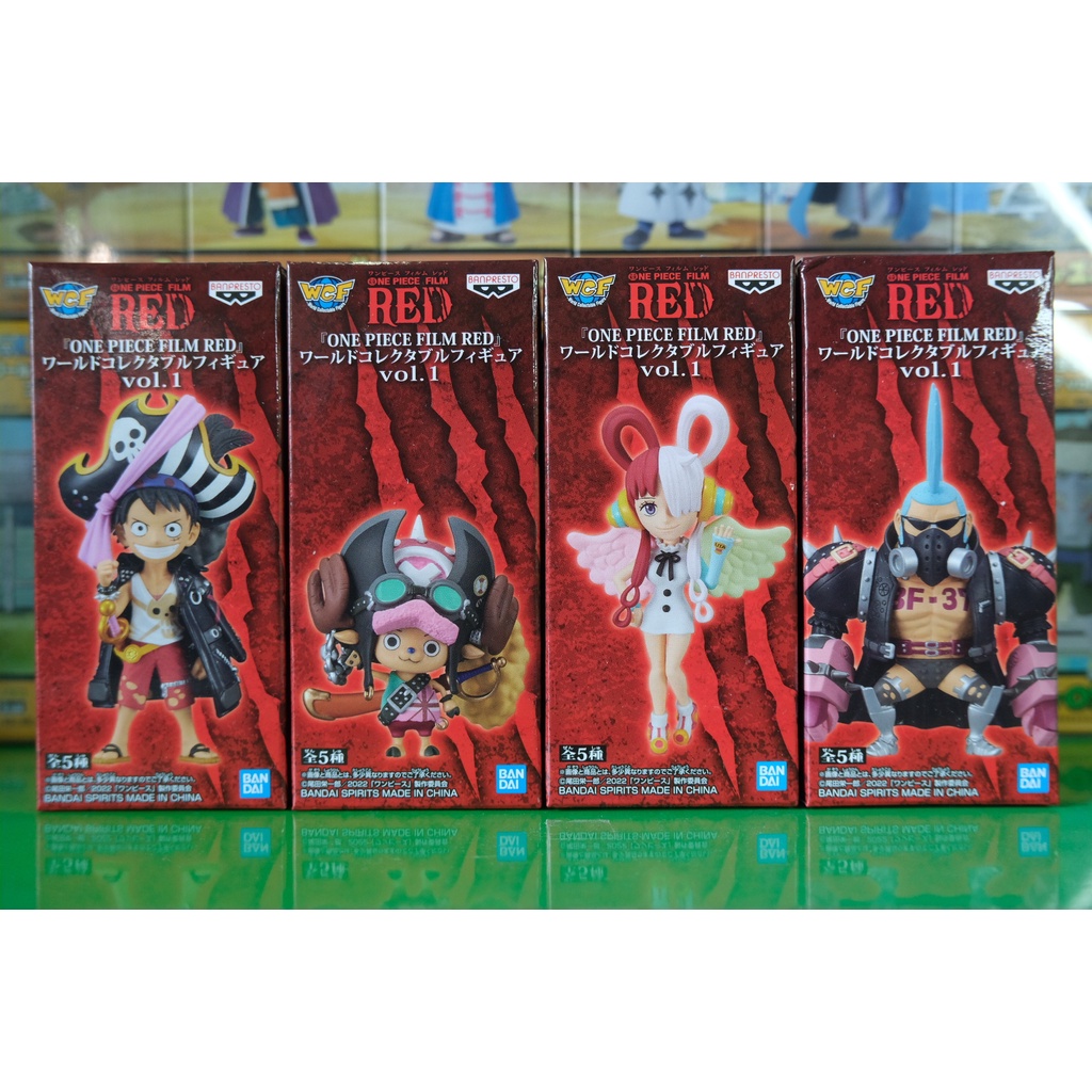 [พร้อมส่ง] WCF One Piece Film Red Vol.1 วันพีซ ฟิล์ม เรด ของแท้ญี่ปุ่น มือ 1 แมวทอง | Shopee ...