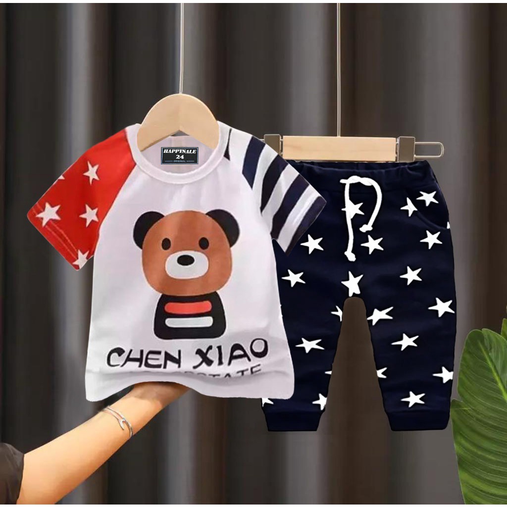 ชุดเด็กชาย 1-5 ปี COMBINATION CHILDRENS SUITS LATEST CHEEN XIOU ชุด ...