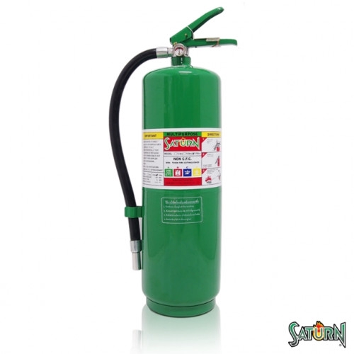 เครื่องดับเพลิงsaturn ชนิดสารเหลวระเหย Clean Agent ขนาด 15 ปอนด์
