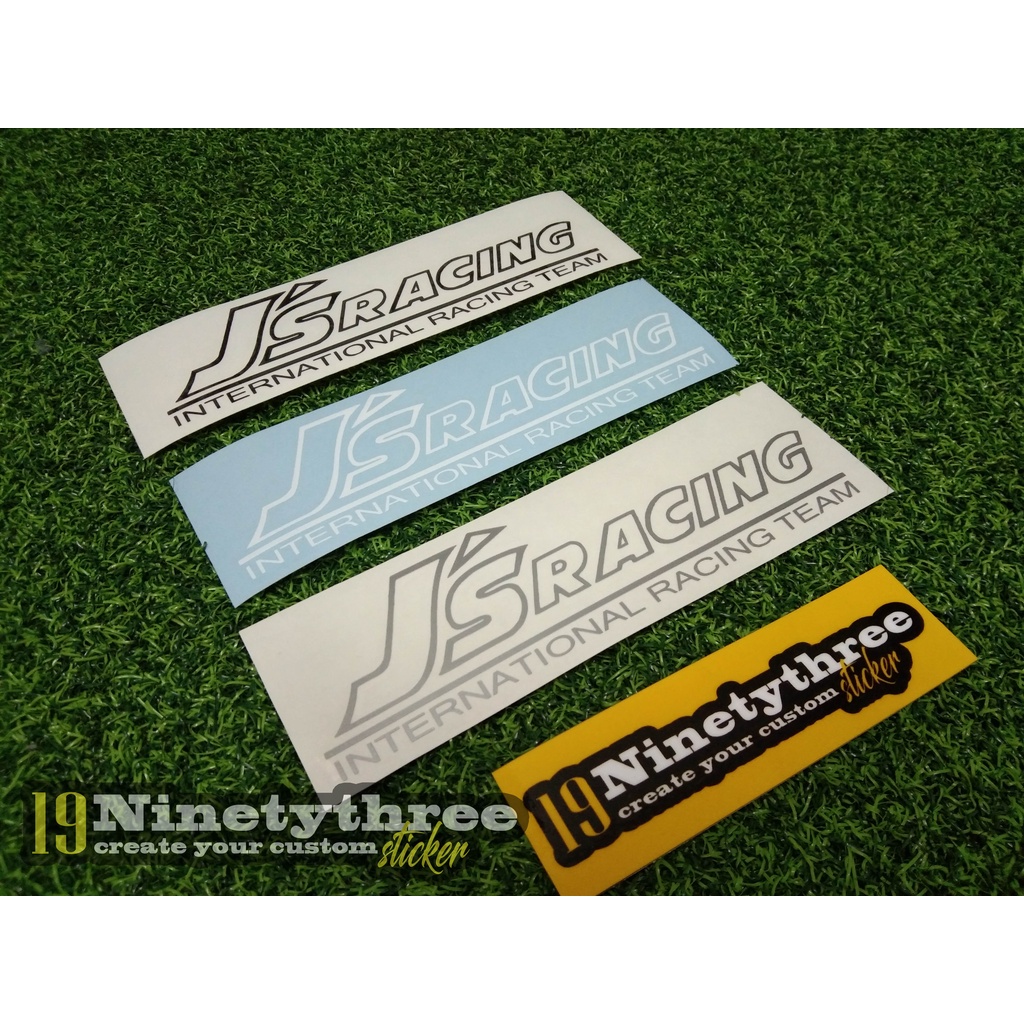 สติกเกอร์สปอยเลอร์ Js racing | Shopee Thailand