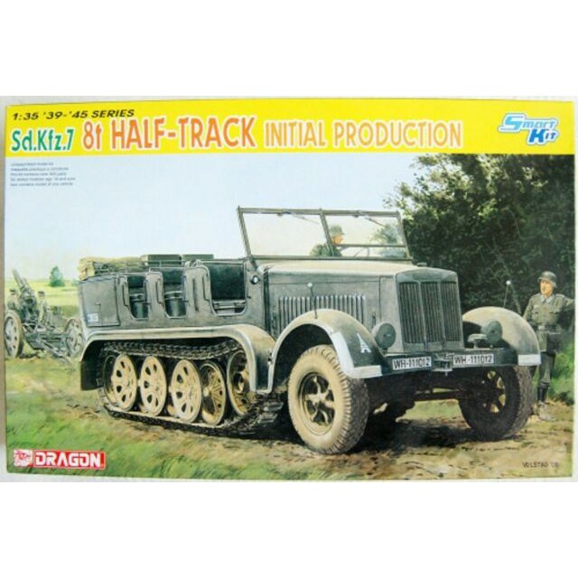 โมเดลประกอบ Dragon Models 1/35 DRA6466 SD.KFZ.7 8T HALF-TRACK INITIAL ...