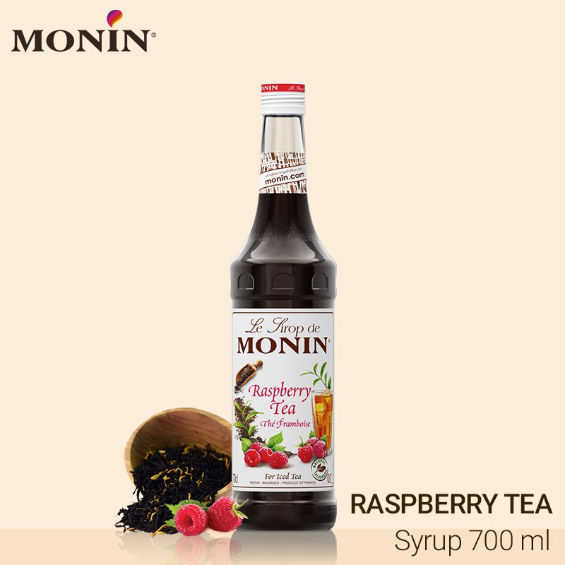 MONIN Raspberry Tea Syrup 700ml น้ำเชื่อมกลิ่นชาราสพ์เบอร์รี 700 ...