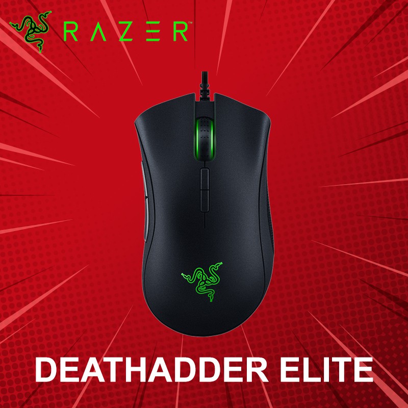เมาส์เกมมิ่ง Razer รุ่น DeathAdder Elite ประกันศูนย์ 2 ปี | Shopee Thailand