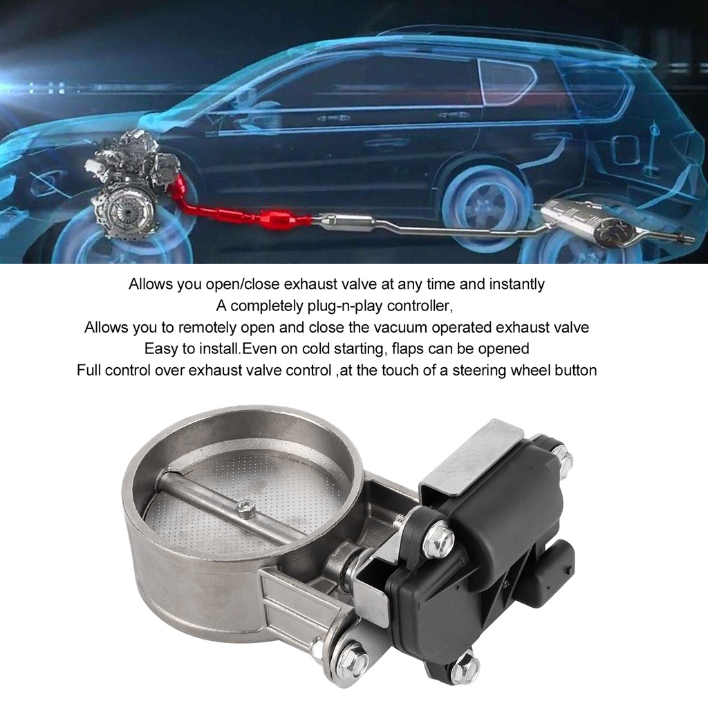 พร้อมส่ง Electric Control Exhaust Valve Cutout Low Pressure for Catback ...